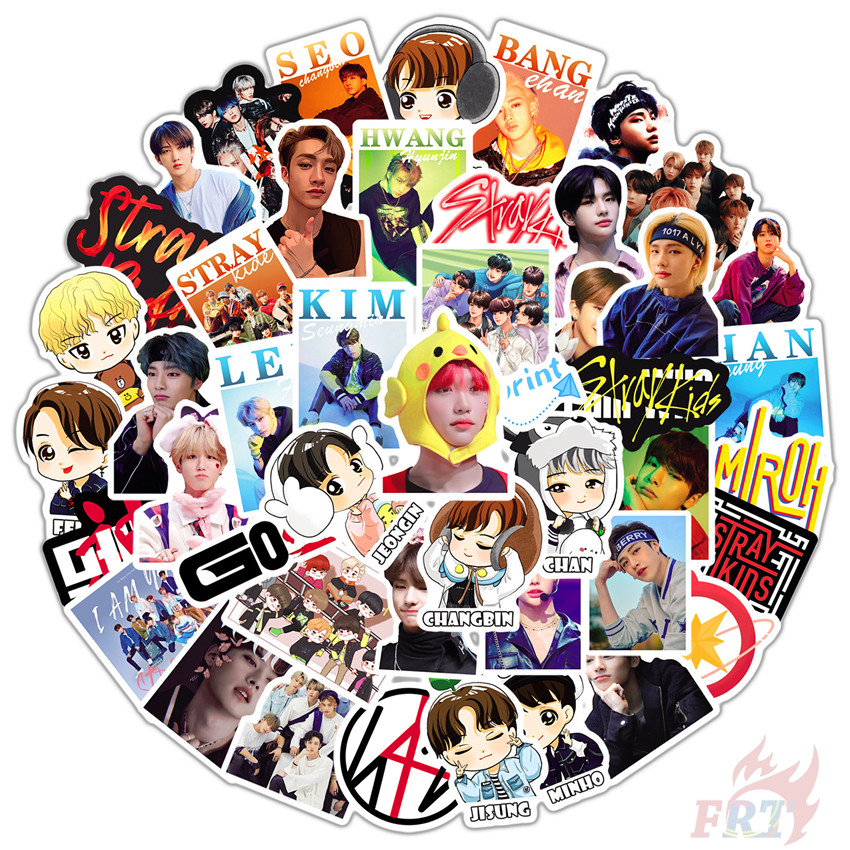 50Pcs/Set Stray Kids Series 01 Stickers KPOP Superstar Straykids DIY ...