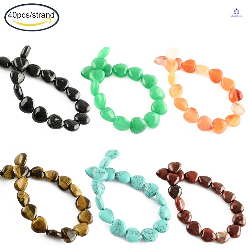 Beadthoven 40pcs/strand Girlfriend Valentines Day Ideas Natural Rose ...