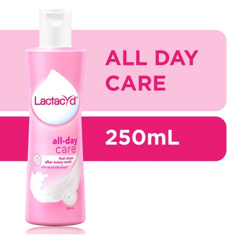 Lactacyd all-day care feel clean after every wash (250ml) | Shopee ...