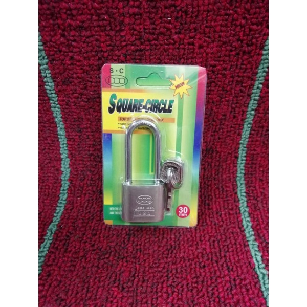 Square Circle / Security Circle Padlock 30mm, 40mm, 50mm, or 60mm ...
