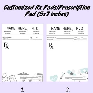 Shop prescription pad for Sale on Shopee Philippines