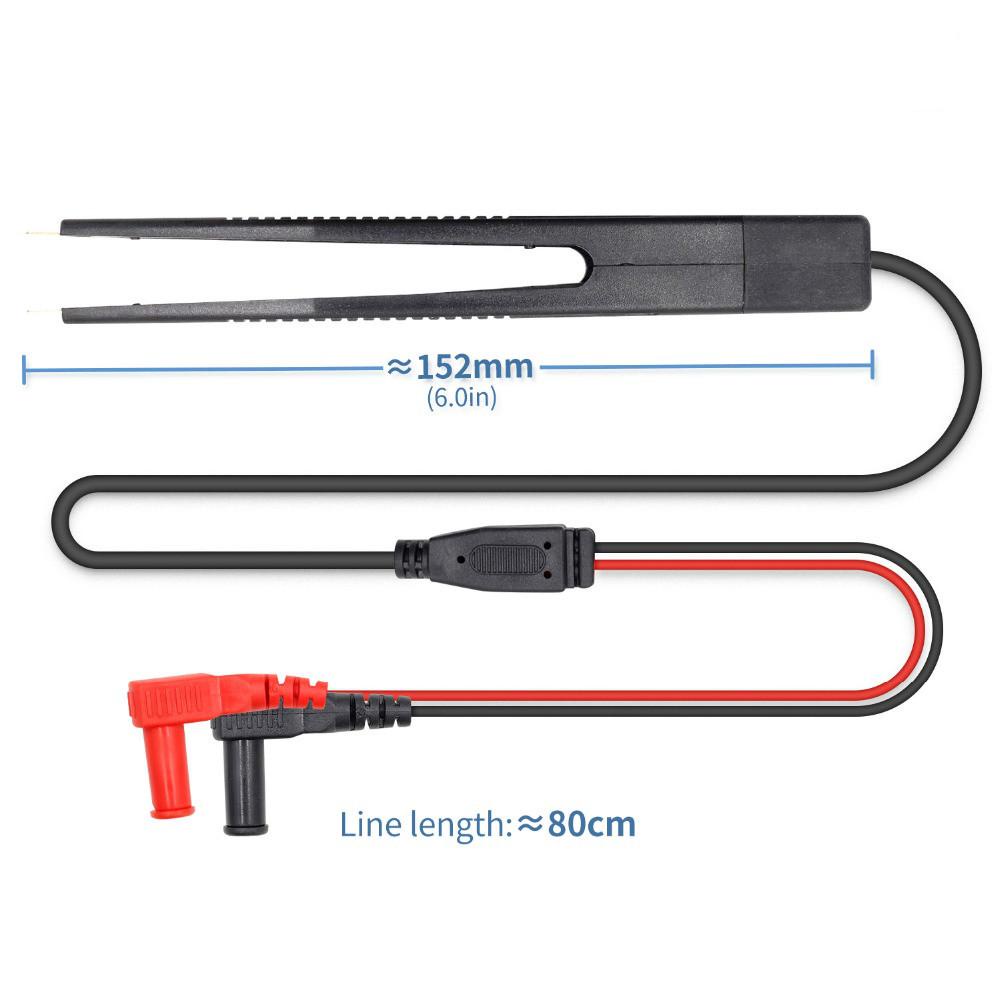 1 pcs SMD SMT Test Leads Chip Component LCR Testing Tool Multimeter ...