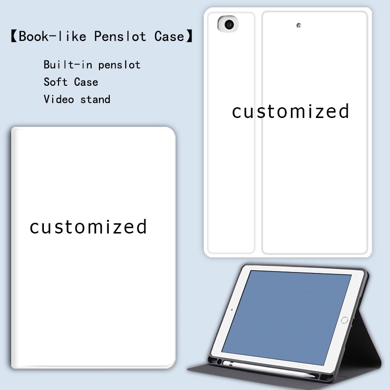 custom ipad case with pencil holder ipad Pro 11 mini 6 case 9th 8th 7th ...