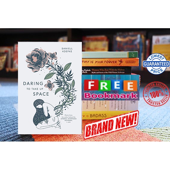 Glittered Cover Daring To Take Up Space by Daniell Koepke | Shopee ...