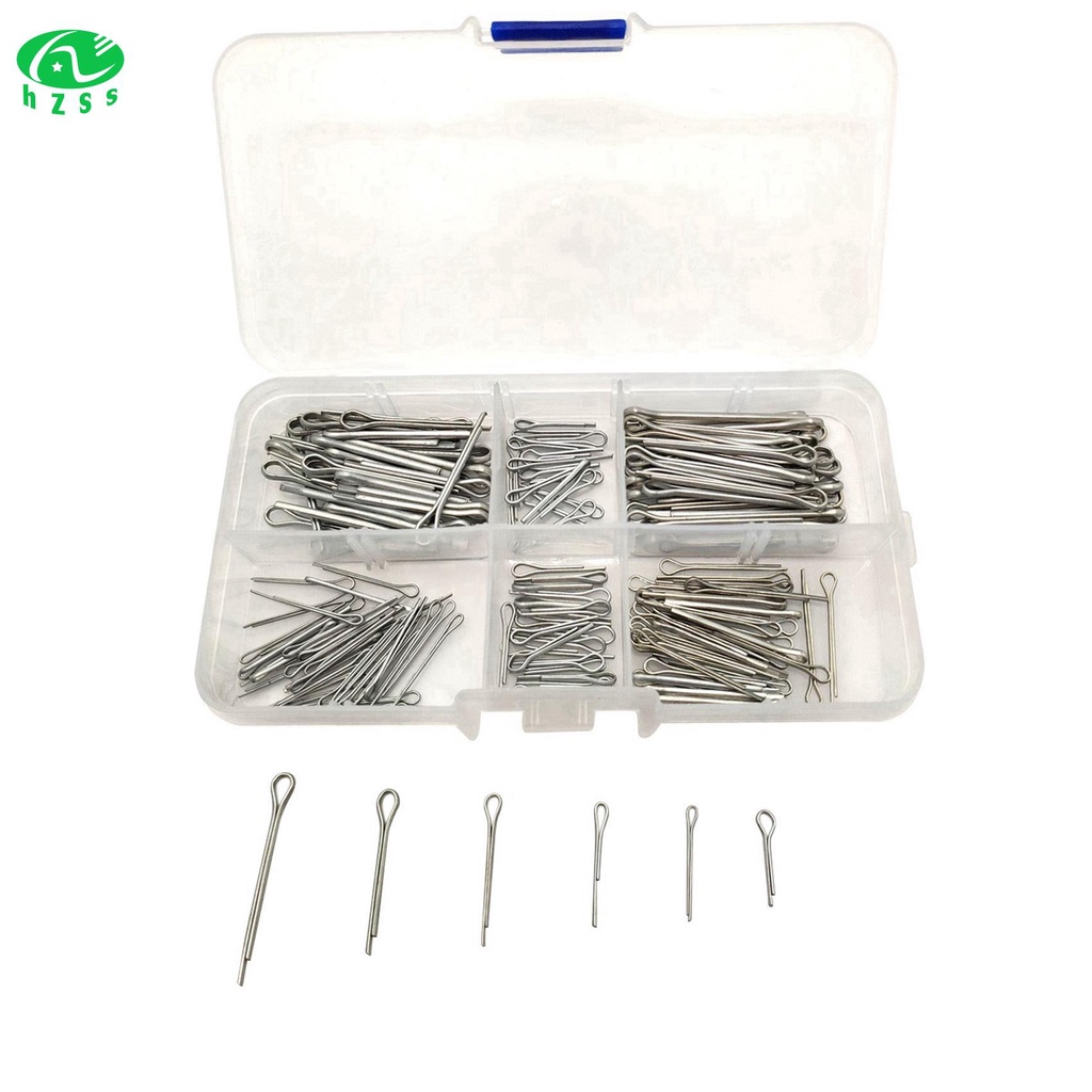 175pcs split cotter pin clip fastener pin Set | Shopee Philippines