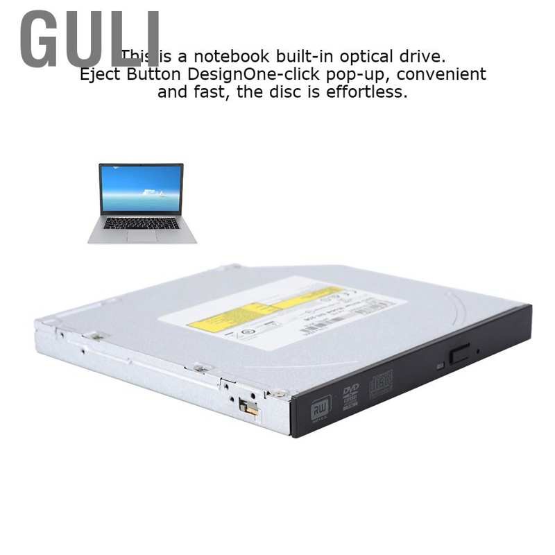 Guli Internal Built-In DVD CD RW Burner Writer Laptop PC Optical Drive ...