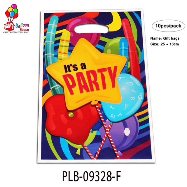 10PCS Happy Party Loot bag Factory Direct Children's Birthday Party ...