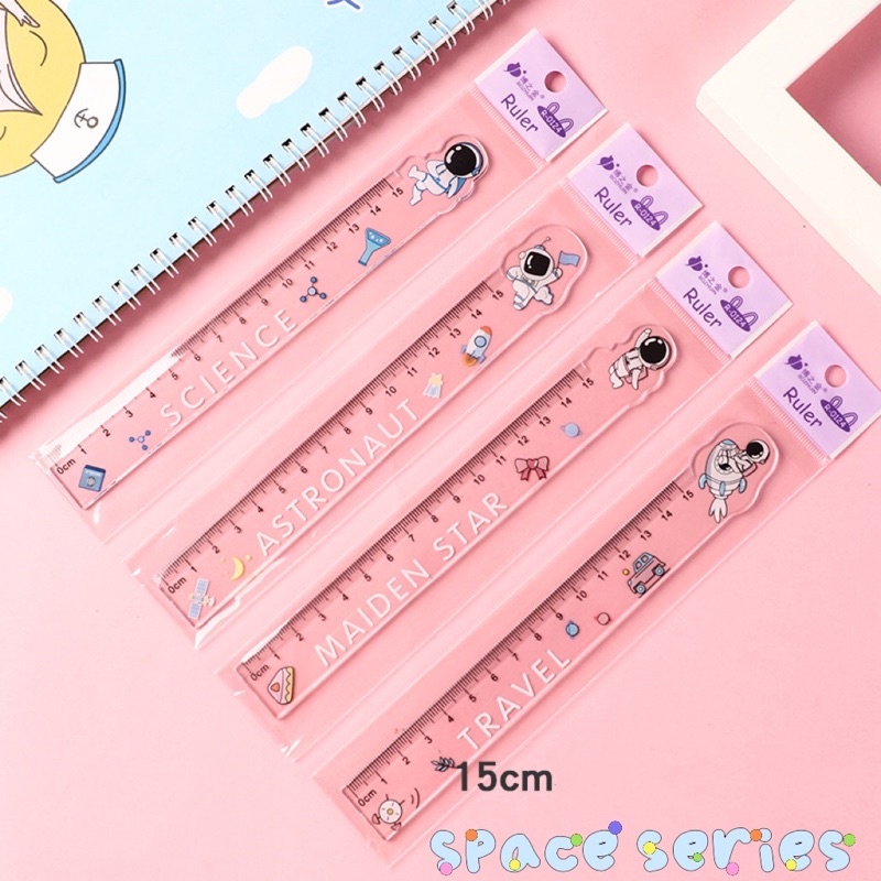 1pc 15cm Cartoon ruler students ins cute ruler school office supplies ...