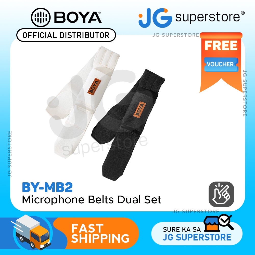 Boya BY-MB2 Mic Belt for Wireless Transmitter Mic Perfect for ...