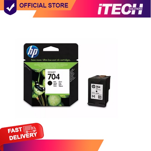 HP 704 INK ADVANTAGE CARTRIDGE (BLACK) | Shopee Philippines