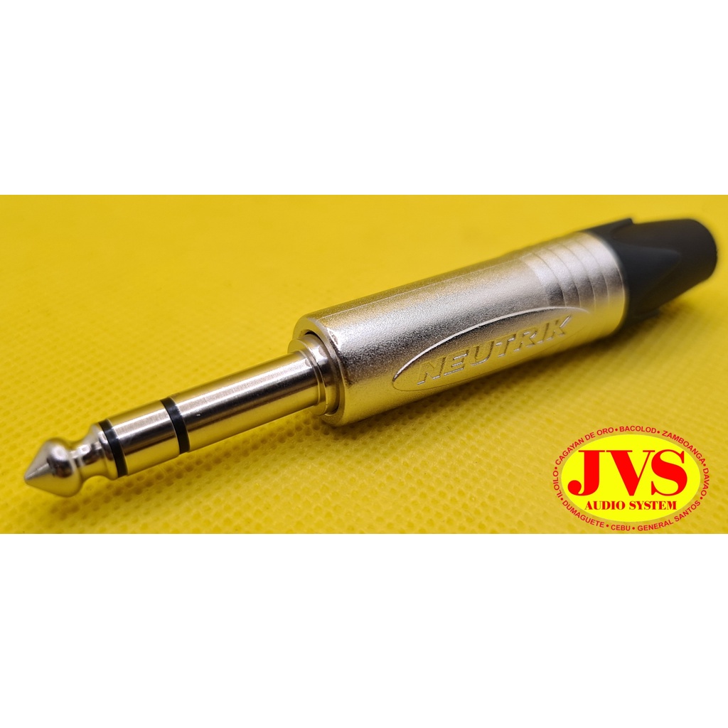 Neutrik NP3X STEREO 1/4 TRS PL PLUG Connector | Shopee Philippines