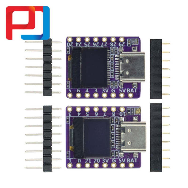 Esp32 C3 Rp2040 Raspberry Pi Pico Development Board With 042 Inch Lcd Risc V Wifi Bluetooth 