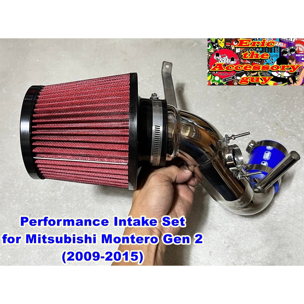 Mitsubishi Montero Gen 2 Performance Air intake tube set for 2009-2015 ...