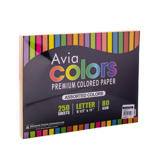 Avia Colors Assorted Colored Paper | Shopee Philippines