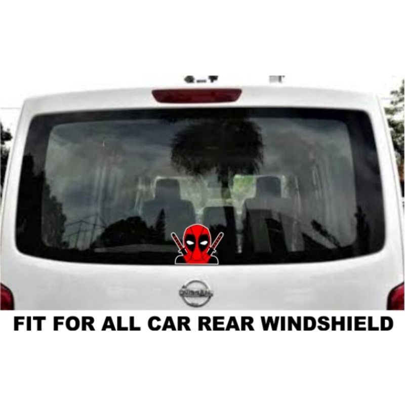 Nissan Nv350/Navara/Urvan Deadpool Sticker Design for Rear windshield ...