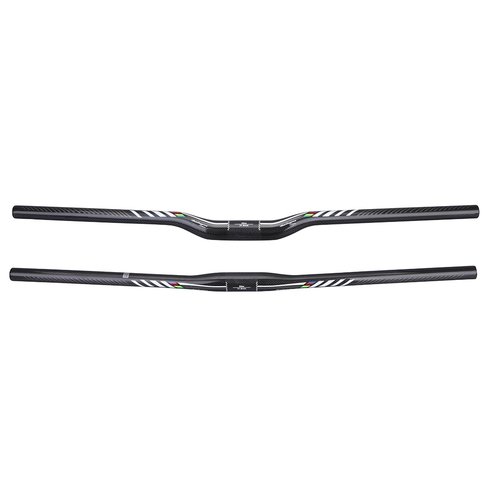 BALUGOE Newest Bicycle Handlebar Full Carbon Fiber Bicycle Handlebar ...