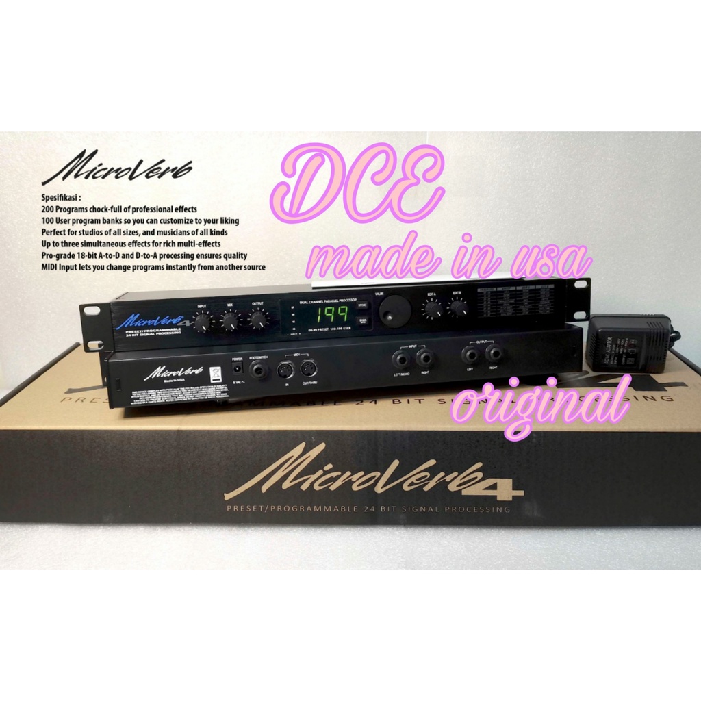 Microverb microverb4 microverb 4 vocal effects original USA | Shopee ...