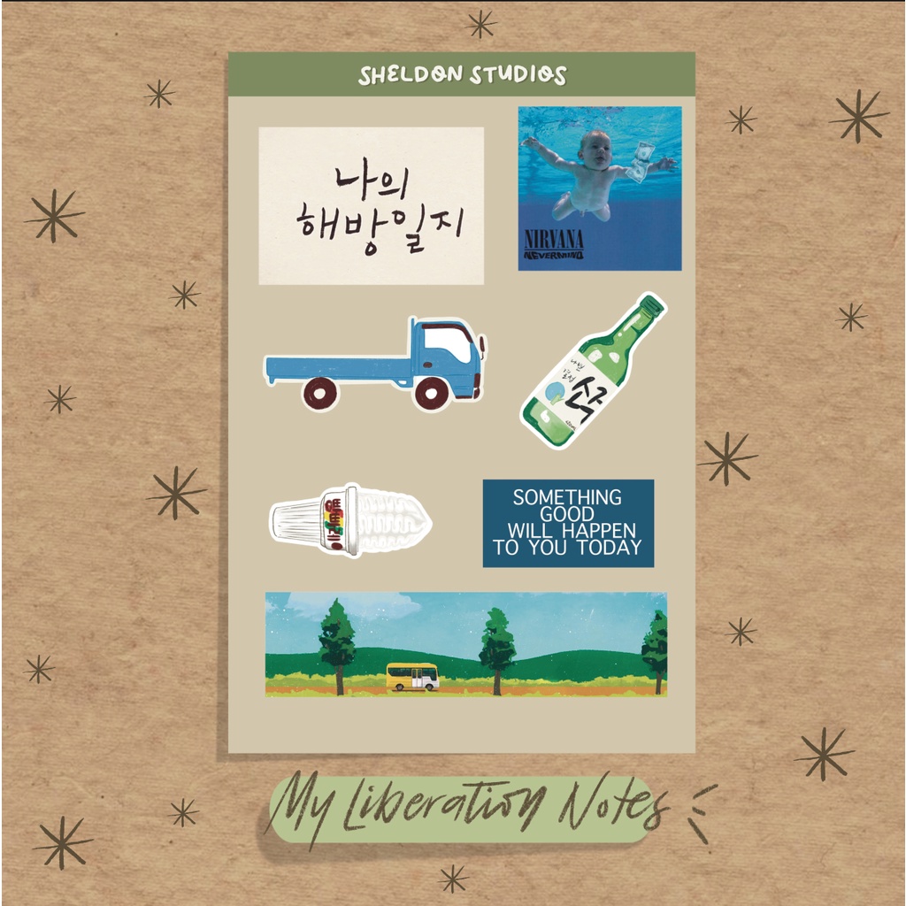 My Liberation Notes | Sticker Sheet | Shopee Philippines
