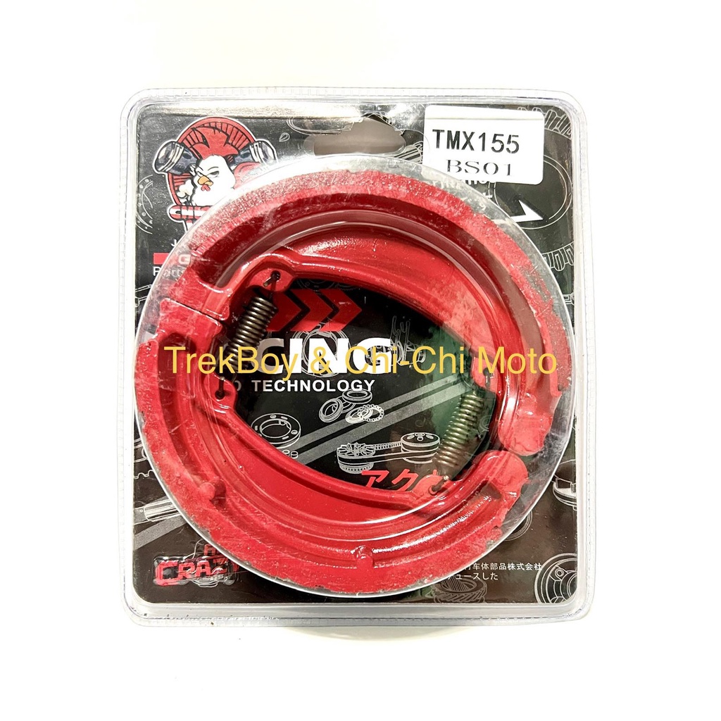 CHICKEN WORX BRAKE SHOE FOR TMX 155, RUSI 150, MATON 150 ETC ...