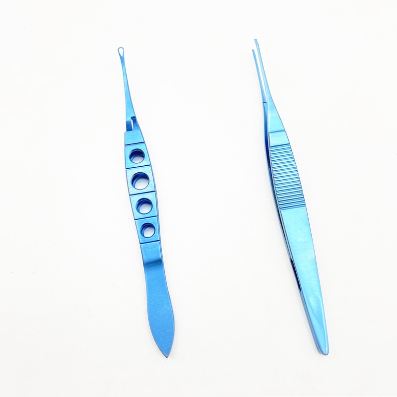 1pcs Ophthalmic Lens Forceps Microscopic Lens Implantation Forceps IOL ...