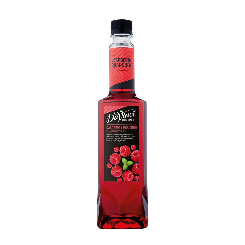 DaVinci Gourmet Raspberry Rhapsody True to Fruit Syrup 750ML | Shopee ...