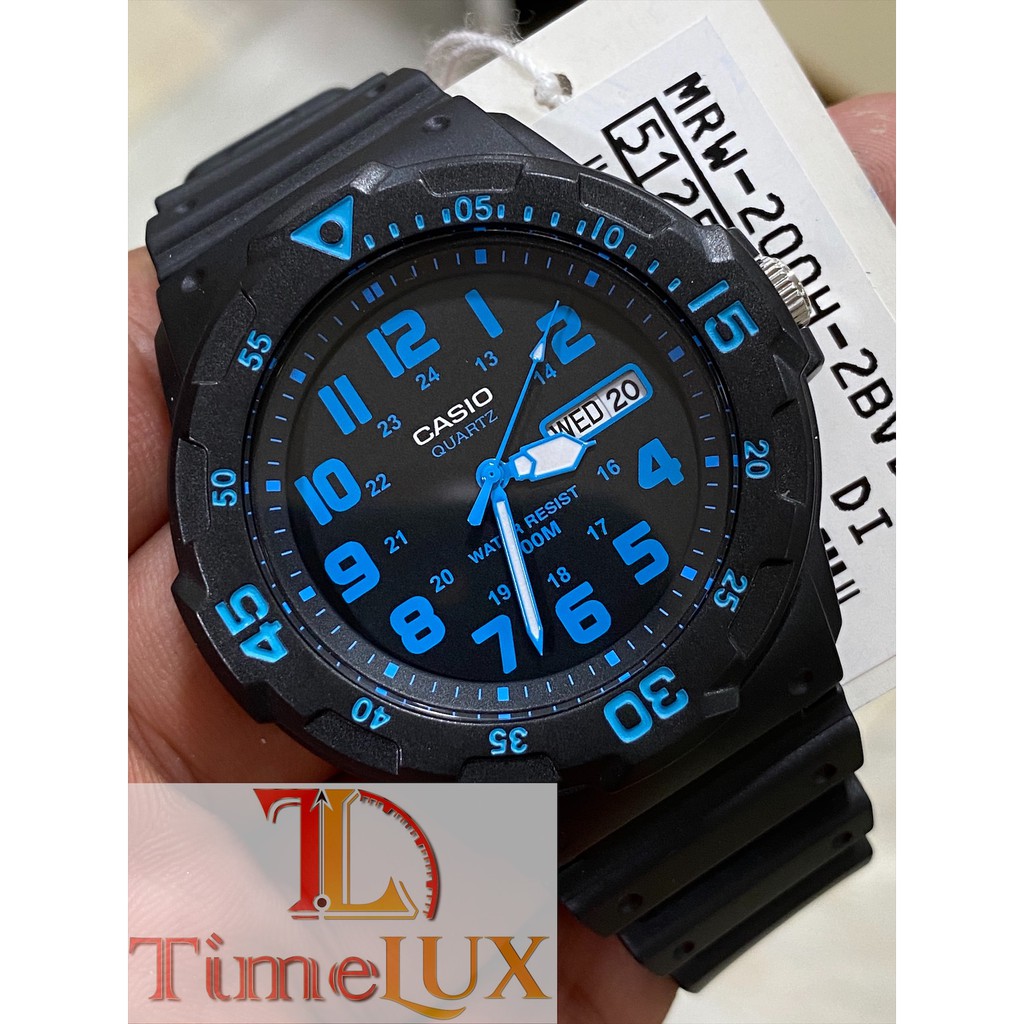 CASIO MRW 200H 2BV MEN'S RUBBER | Shopee Philippines