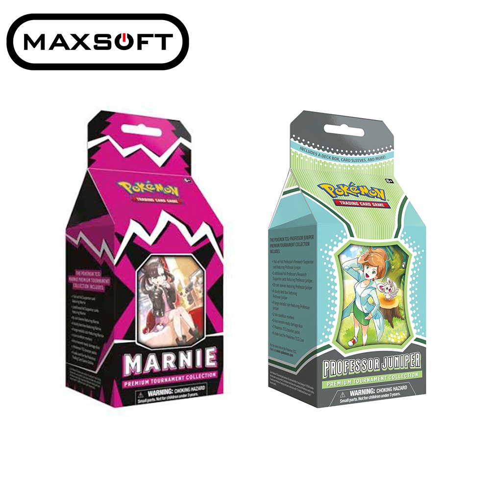 Pokémon TCG: Marnie & Professor Juniper Premium Tournament Collection | Shopee Philippines