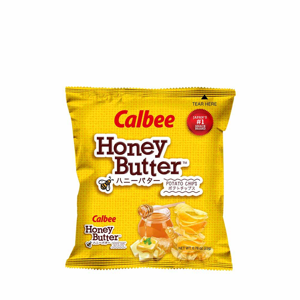 Calbee Potato Chips Honey Butter Solo Size 22g | Shopee Philippines