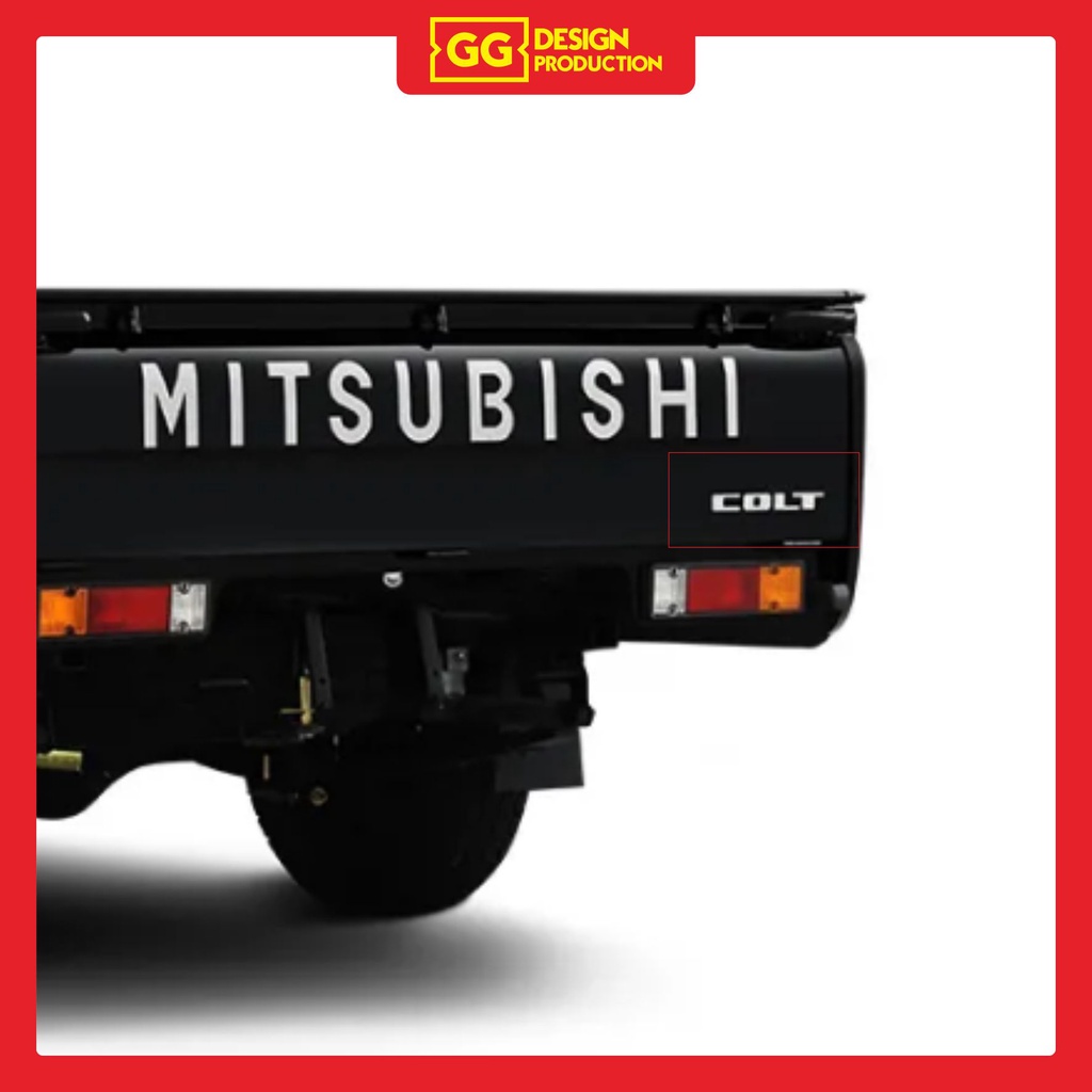 Mitsubishi PICK UP L300 CAR COLT LOGO CUTTING STICKER | Shopee Philippines