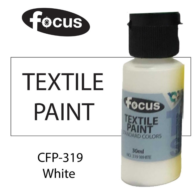 Focus Textile Fabric Paint 30ml Painting Colors Bottle Permanent ...