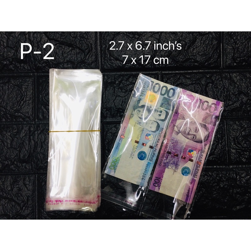 opp plastic packaging bag self-adhesive(100pcs)(500pcs) | Shopee ...