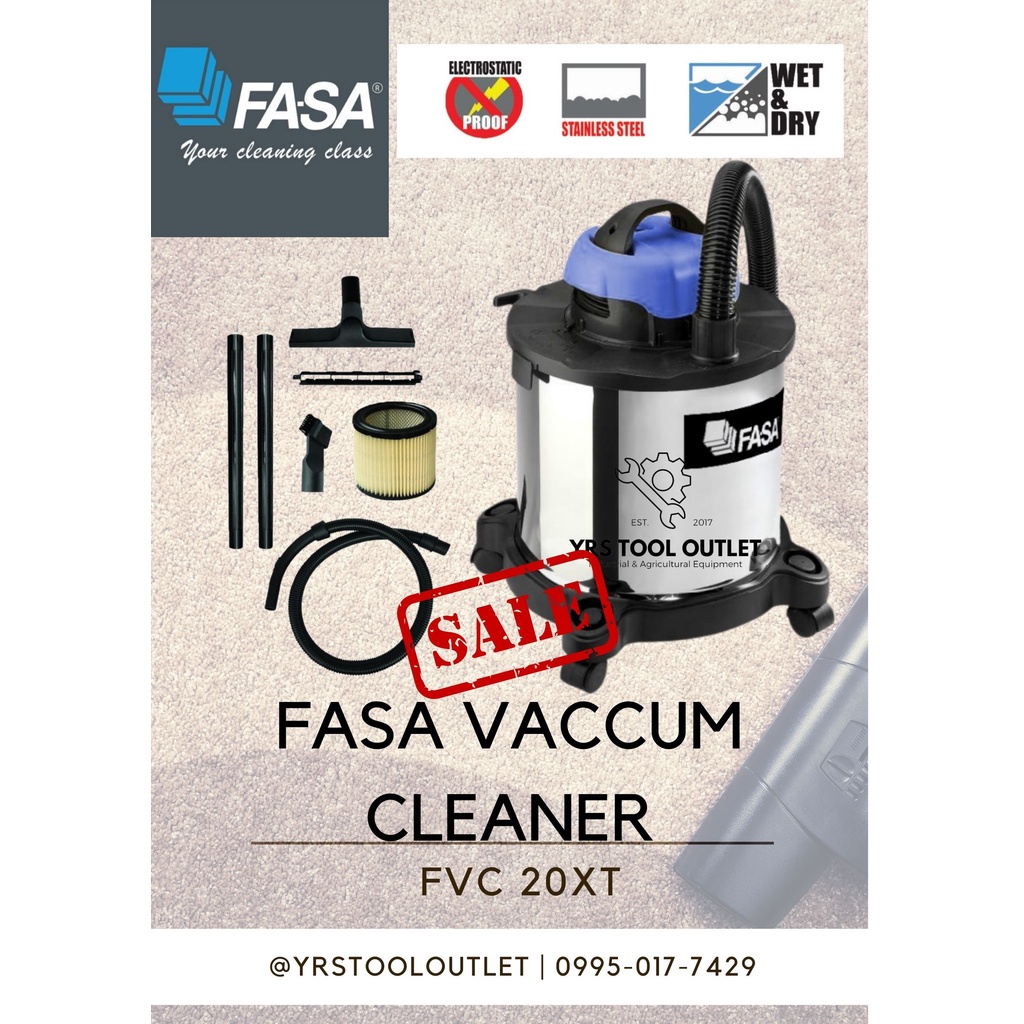 FASA Wet and Dry Vacuum 20 liters | Shopee Philippines