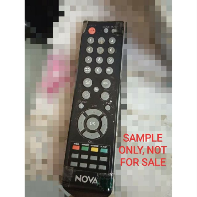 Remote for Nova LED TV | Shopee Philippines