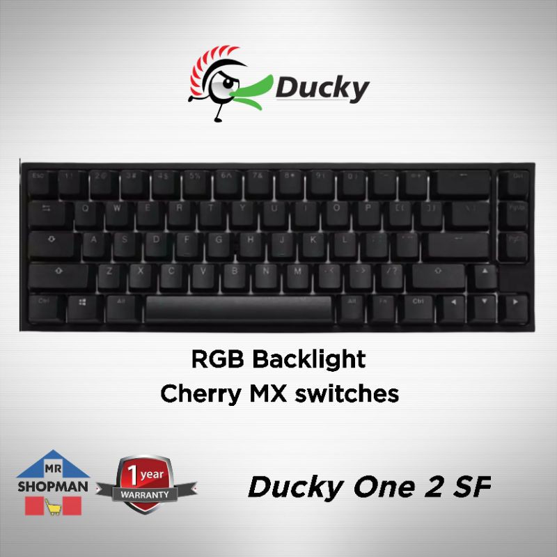 Ducky One 2 SF MX Red 65% Mechanical Keyboard | Shopee Philippines