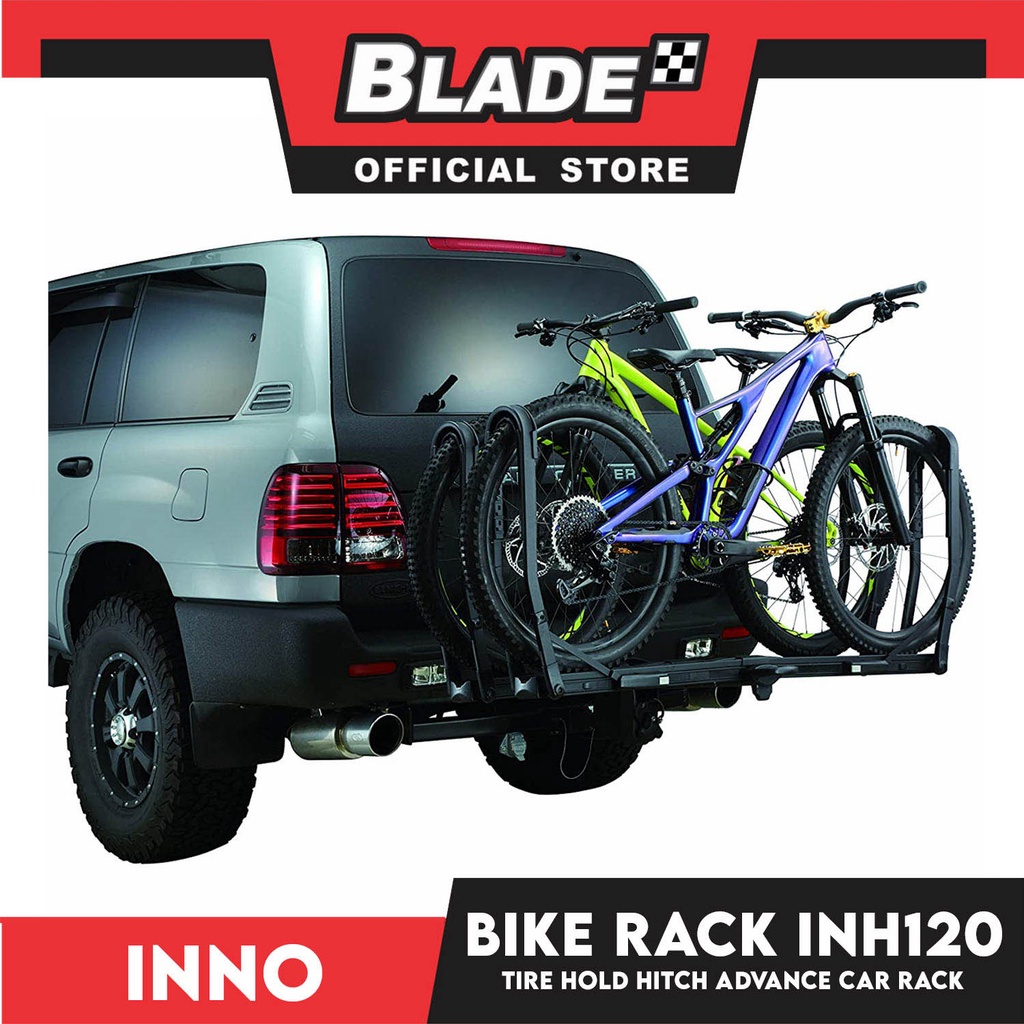 Inno Bike Rack Tire Hold Hitch INH120 Advanced Car Rack -1-1/4" and 2" Hitches Bike Platform ...