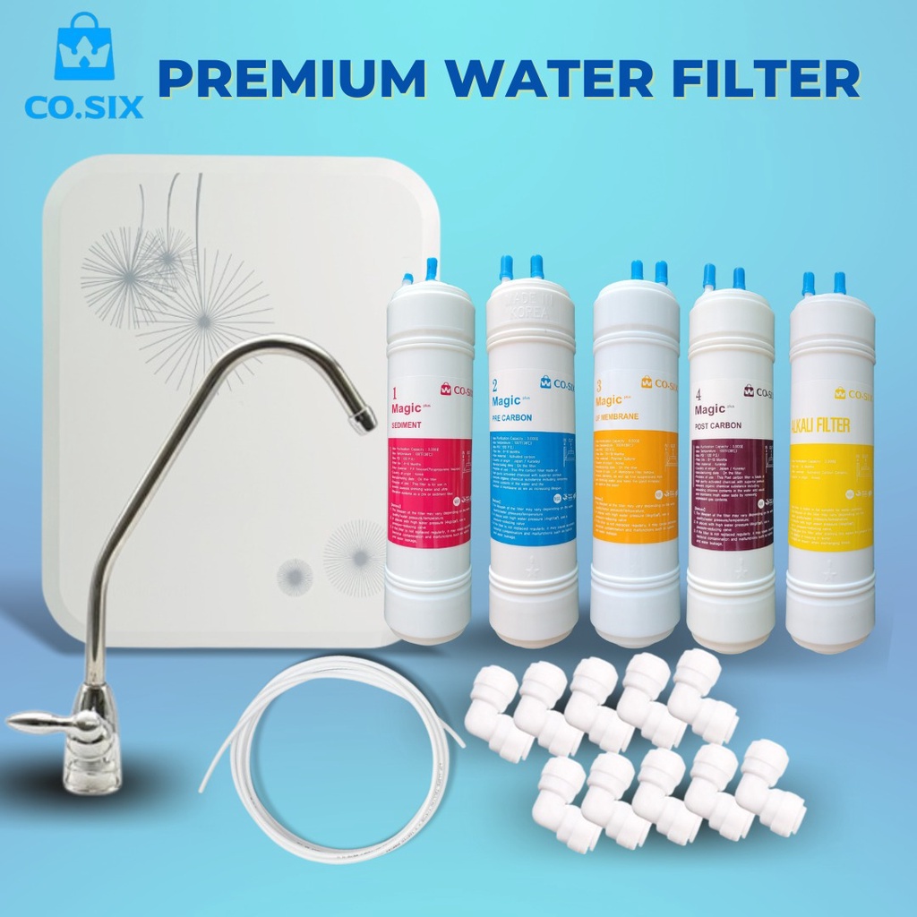 CO.SIX Korea Magic Plus Premium Water Filter System ( 4 ~ 5 Stage) / 8 ...