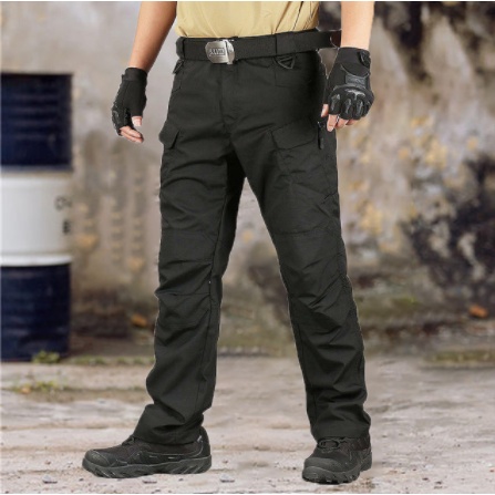 READY STOCK Men Pants COD Hiking Waterproof Pant Multi Pocket Plus Size ...