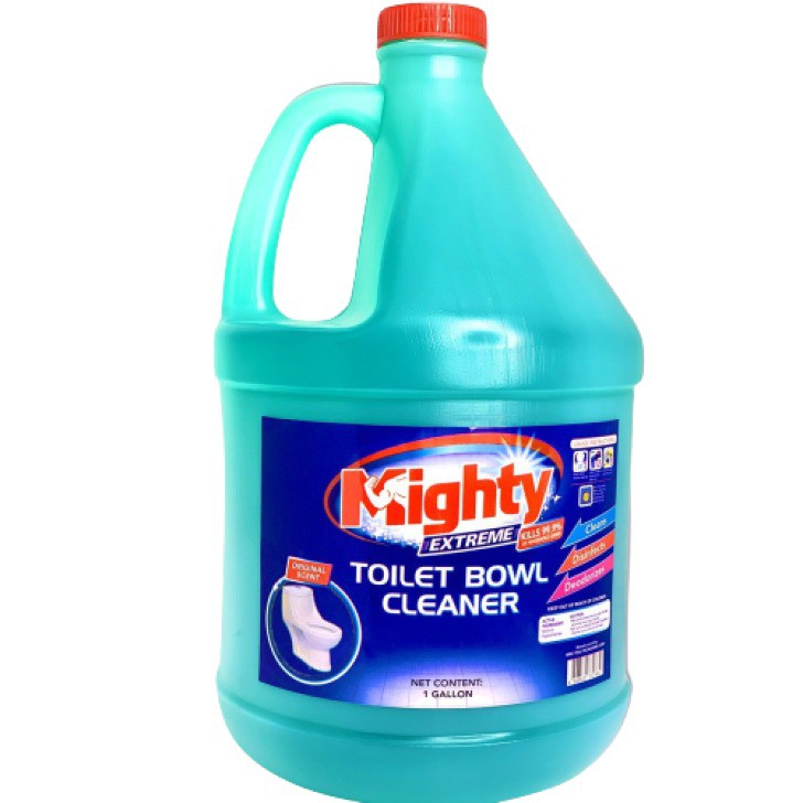 Mighty Extreme Toilet Bowl Cleaner Original 1 GALLON - (TBC Blue GALLON ...