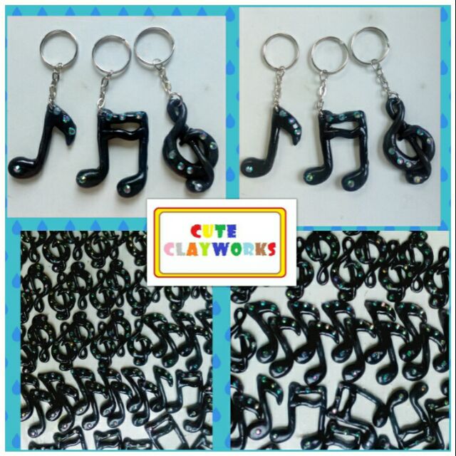 Keychain Music notes | Shopee Philippines