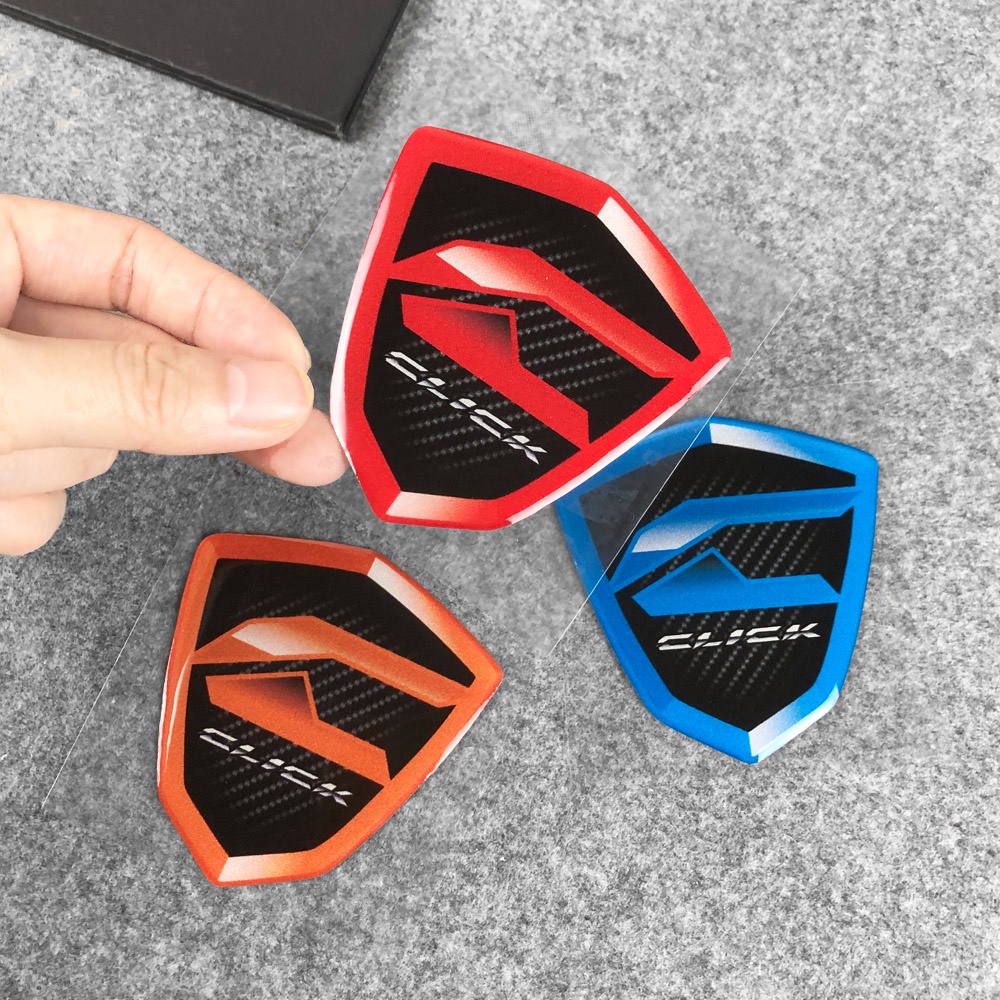 3D Honda Click 125/150 Logo Stickers Reflective Motorcycle Waterproof ...