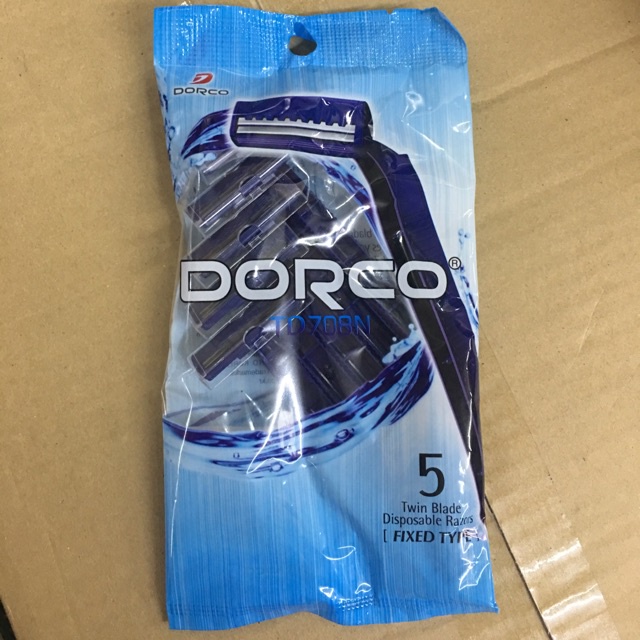 Dorco Razor by Pack of 5. | Shopee Philippines