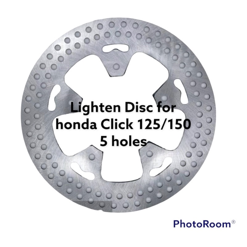 Lighten Disc for honda Click 125/150 5 holes | Shopee Philippines
