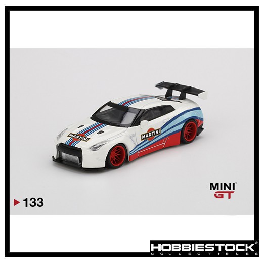 Mini GT 1/64 LB Works Nissan GT-R (R35) Type 1, Rear Wing Version 1 ...