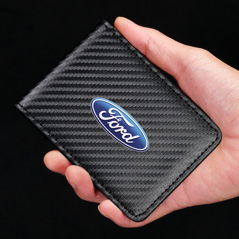 Carbon Fiber Auto Driver License Cover Car Driving Documents Case ...