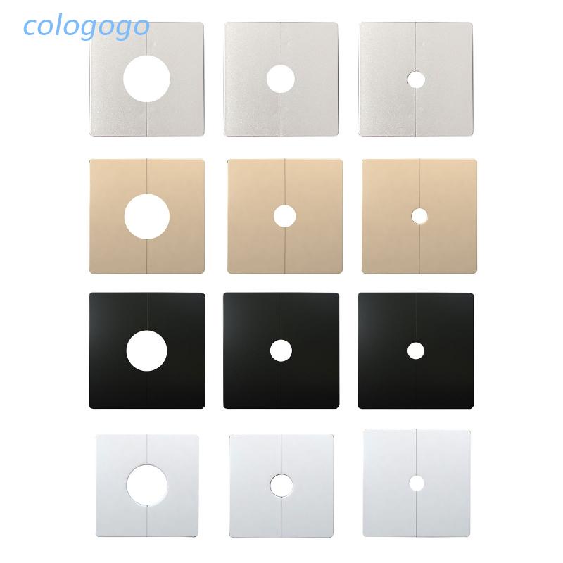 COLO Wall Split Flange Square Escutcheon Plate Water Pipe Wall Covers ...