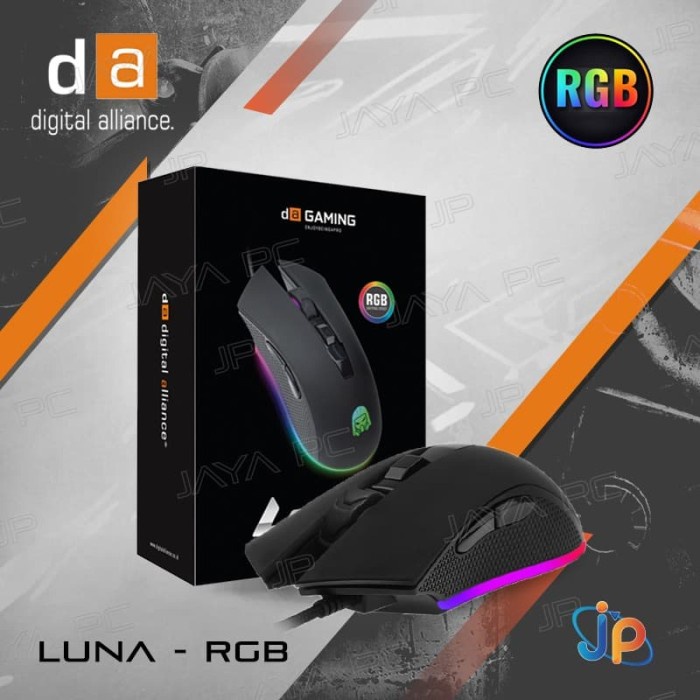 Luna RGB ALLIANCE DIGITAL GAMING MOUSE - DA LUNA GAMING MOUSE | Shopee ...