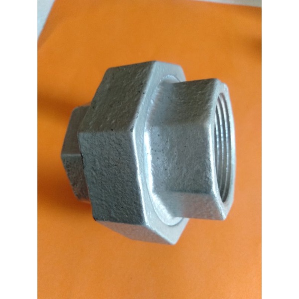 GI FITTINGS UNION PATENTE (GALVANIZED IRON) | Shopee Philippines