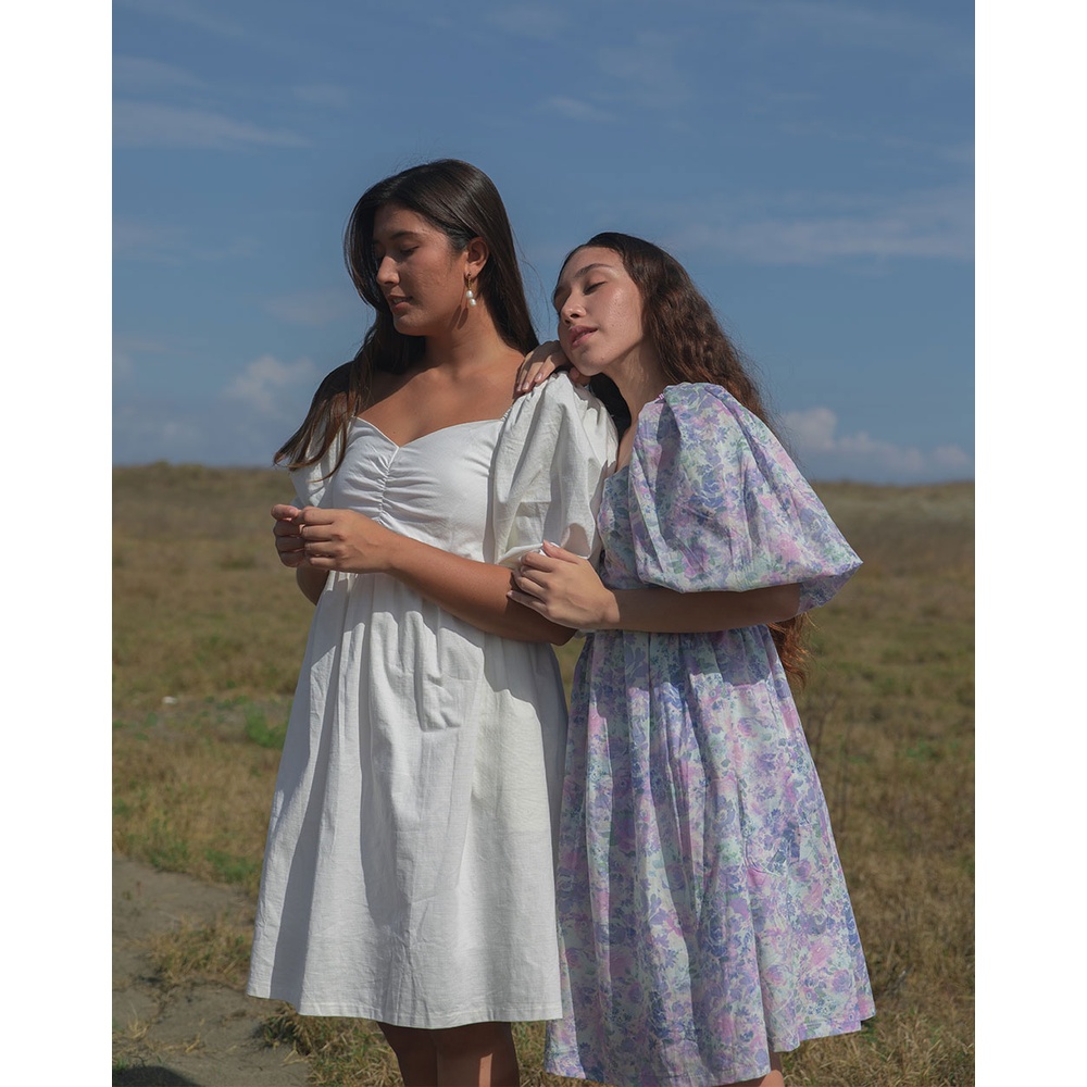 Hey Candy Iris Puff Sleeve Dress | Shopee Philippines