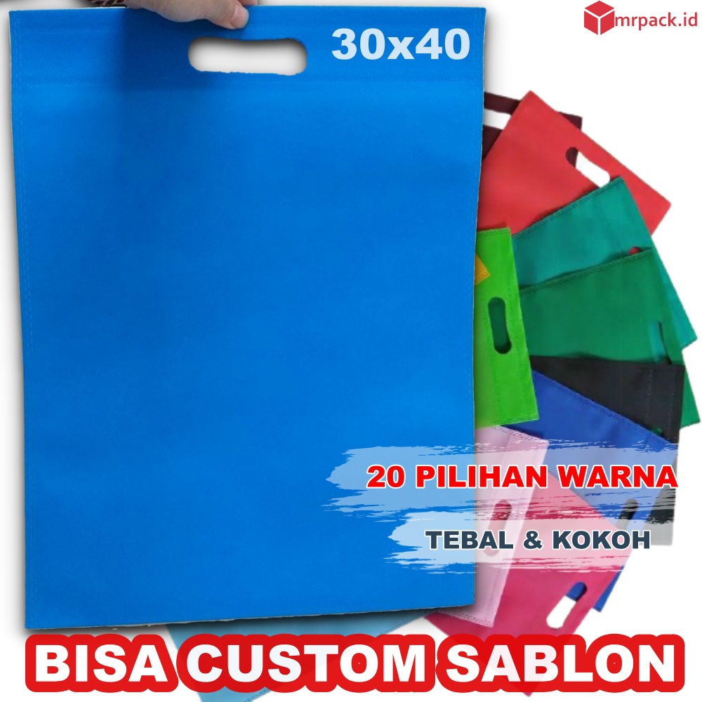 Goodie Bag Oval 30x40 | Oval Spunbond Bag | Souvenir Pouch | Shopee ...