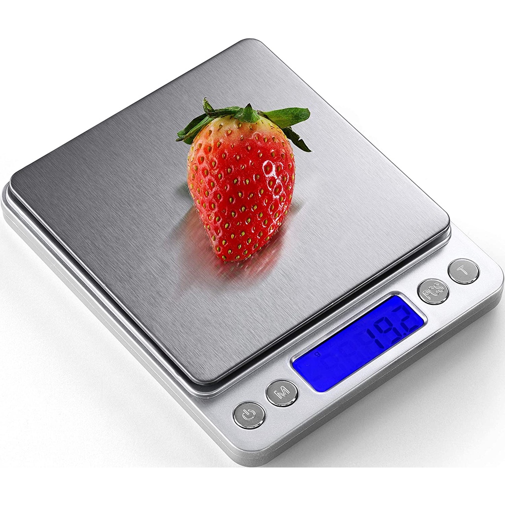 LB2LAB Digital Weighing Scale 3kg/0.1g for Baking/Kitchen/Laboratory ...